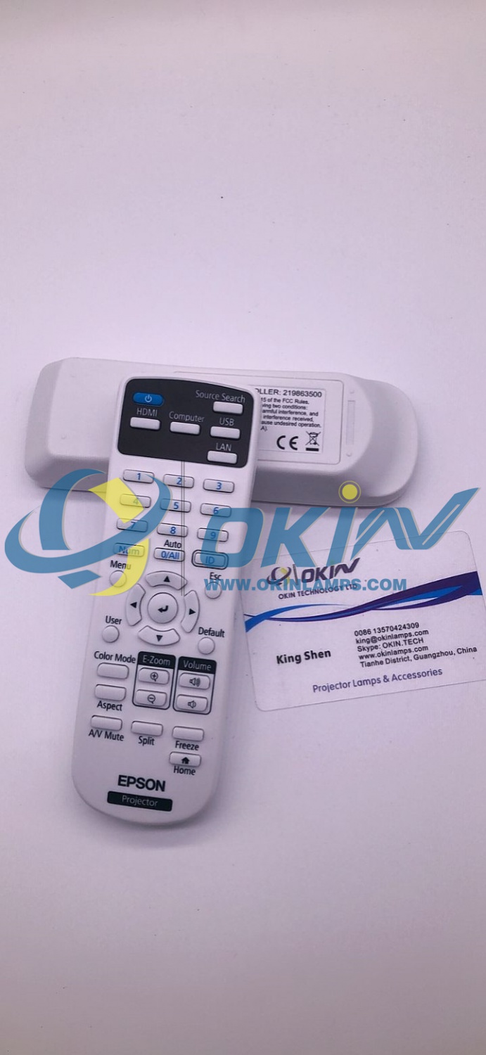 Epson EB-972 / Epson EB-X49 Projector Remote Control